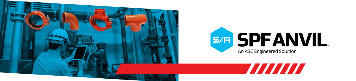 SPF Anvil® grooved products are available from ASC Engineered Solutions﻿﻿